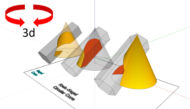 3D-Mathematics - 3D Model - Solid - intersection with solid